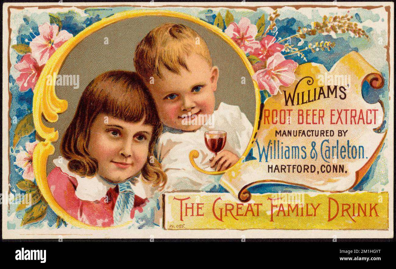 Williams' Root Beer extract manufactured by Williams & Carleton ... Williams' Root Beer extract manufactured by Williams & Carleton ...