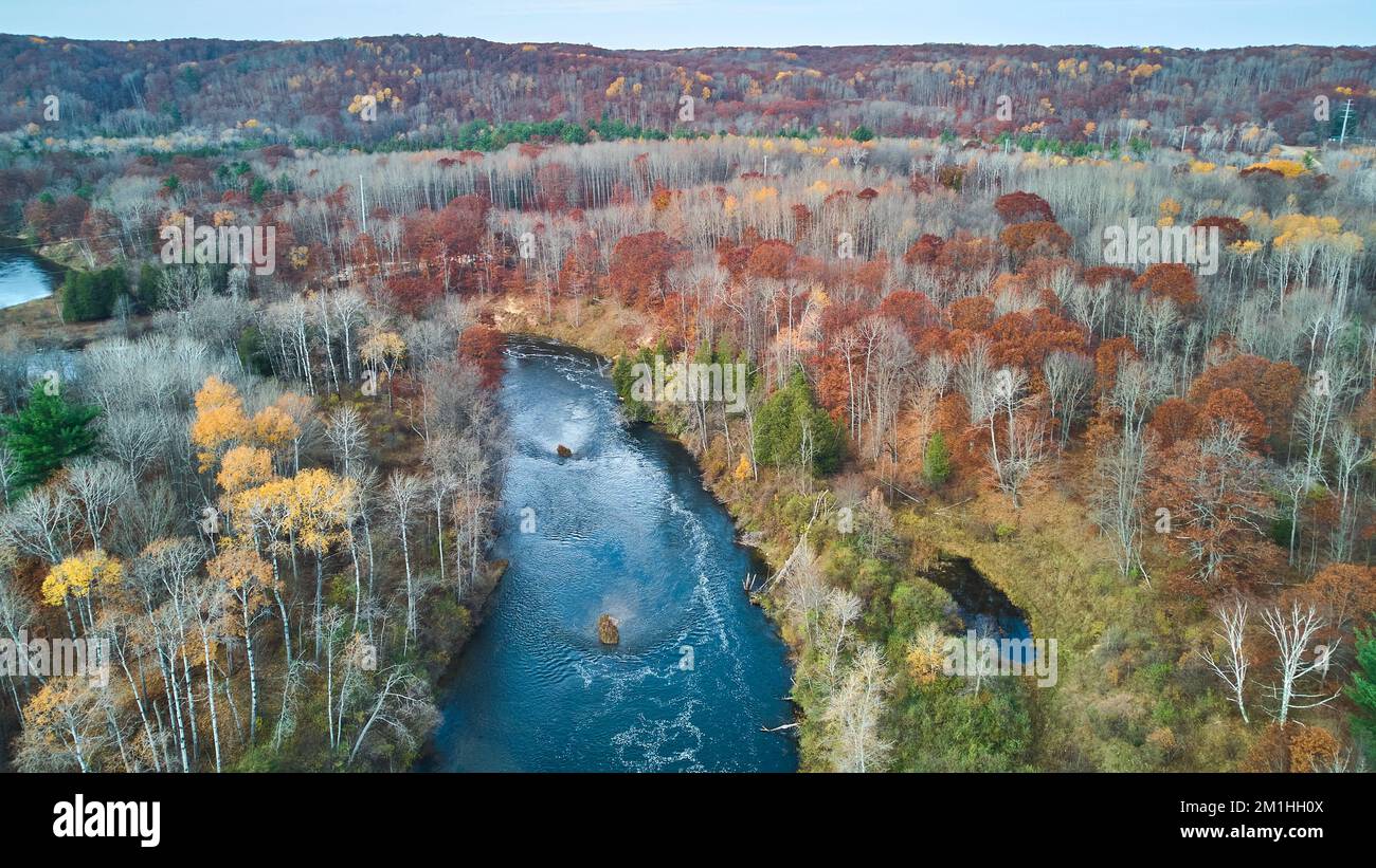 Drone of michigan hi-res stock photography and images - Alamy