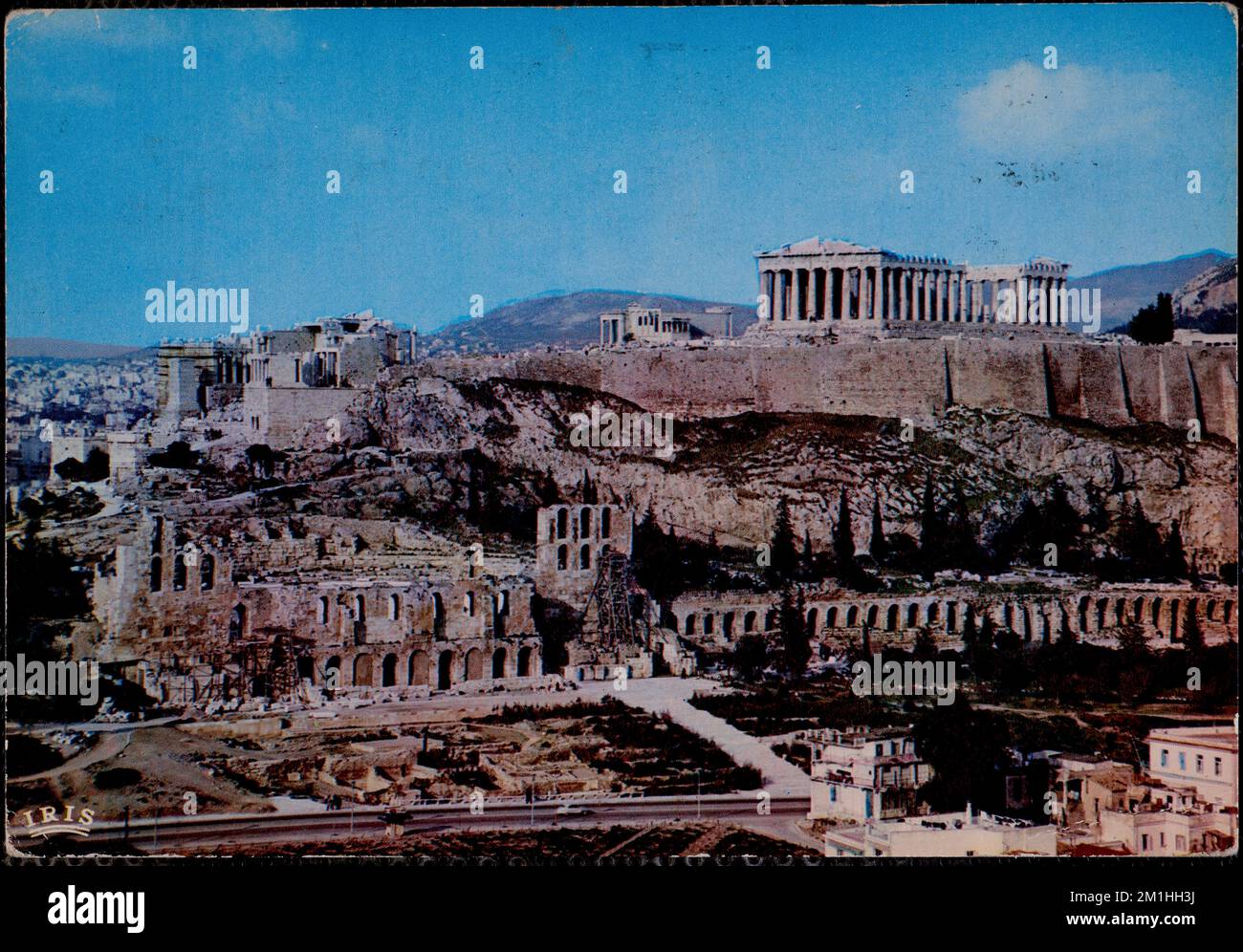Ἄποψις Άκροπόλεως - Vue de l'Acropole - View of the Acropolis - Blik ...