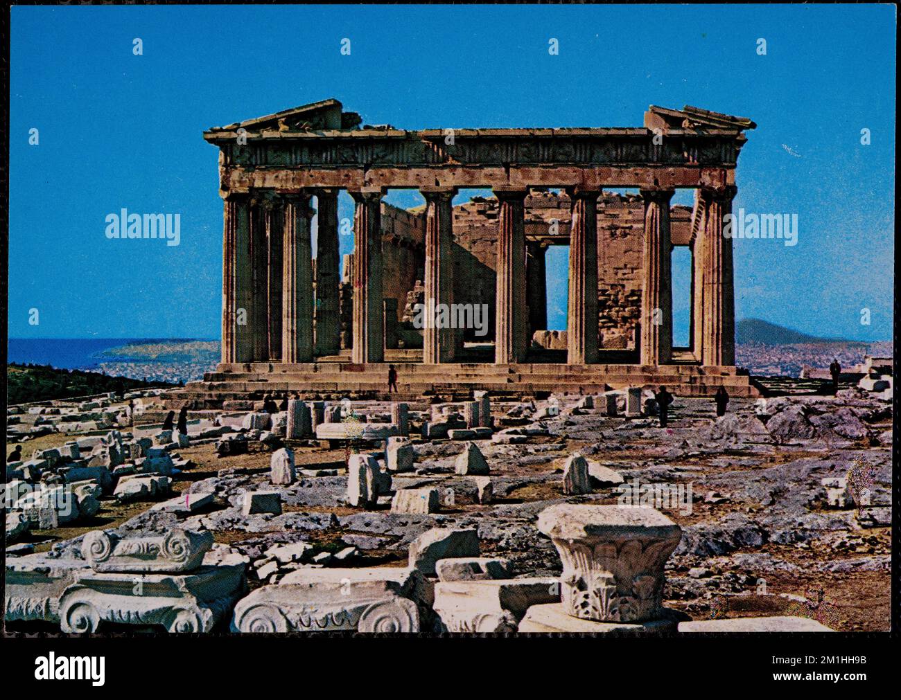 Αθηναι. Ό Παρθενών - Athens. The Parthenon - Athènes. Le Parthenon - Athen. Der Parthenon ...