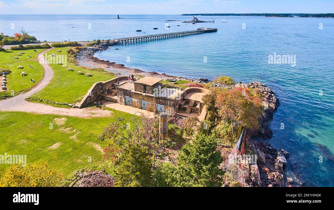 Fort foster beach hi-res stock photography and images - Alamy