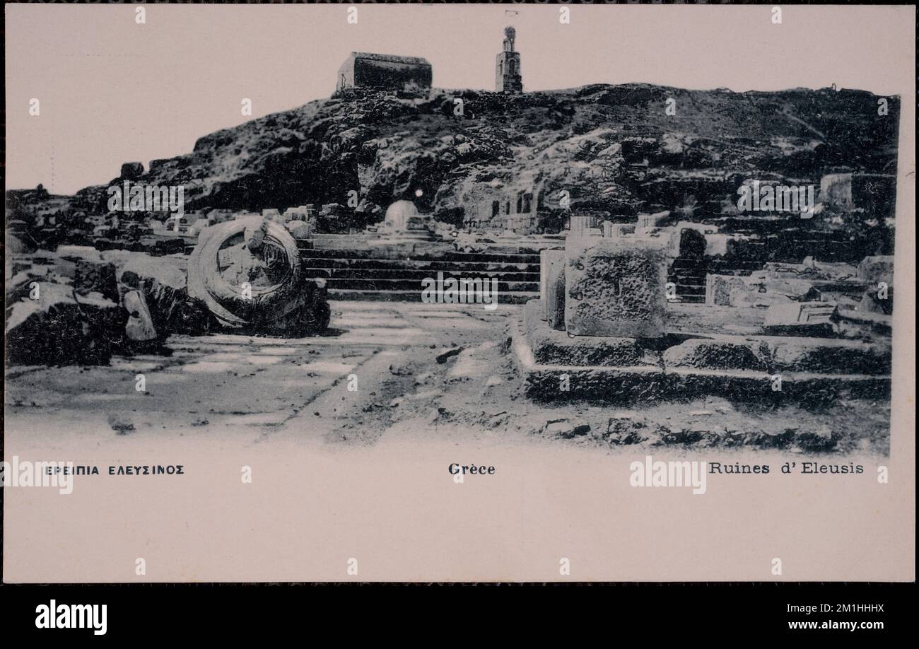 Ερειπια Ελευσινος - Ruines d'Eleusis , Greek temples, Archaeological ...