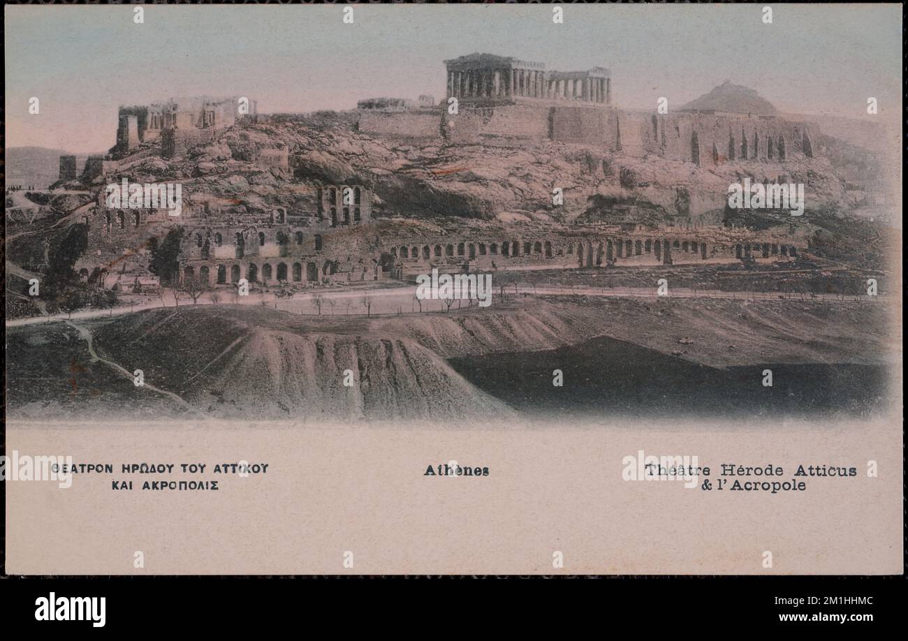 Θεατρον Ηρωδου του Αττικου και Ακροπολις - Théâtre Hérode Atticus et l ...