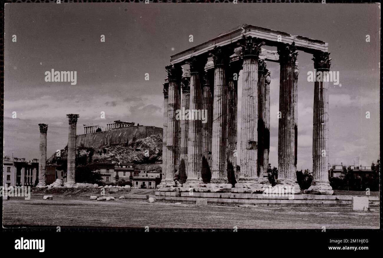 Αθηναι - Ναος Ολυμπιου Διος - Athens - Temple of the Olympian Jupiter ...