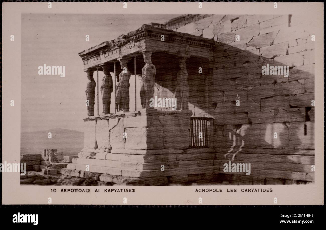 Ακροπολις αι Καρυατιδες - Acropole les Caryatides , Greek temples ...
