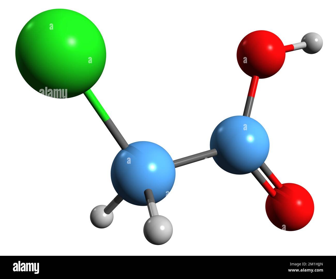 Chloroacetic Acid Structure
