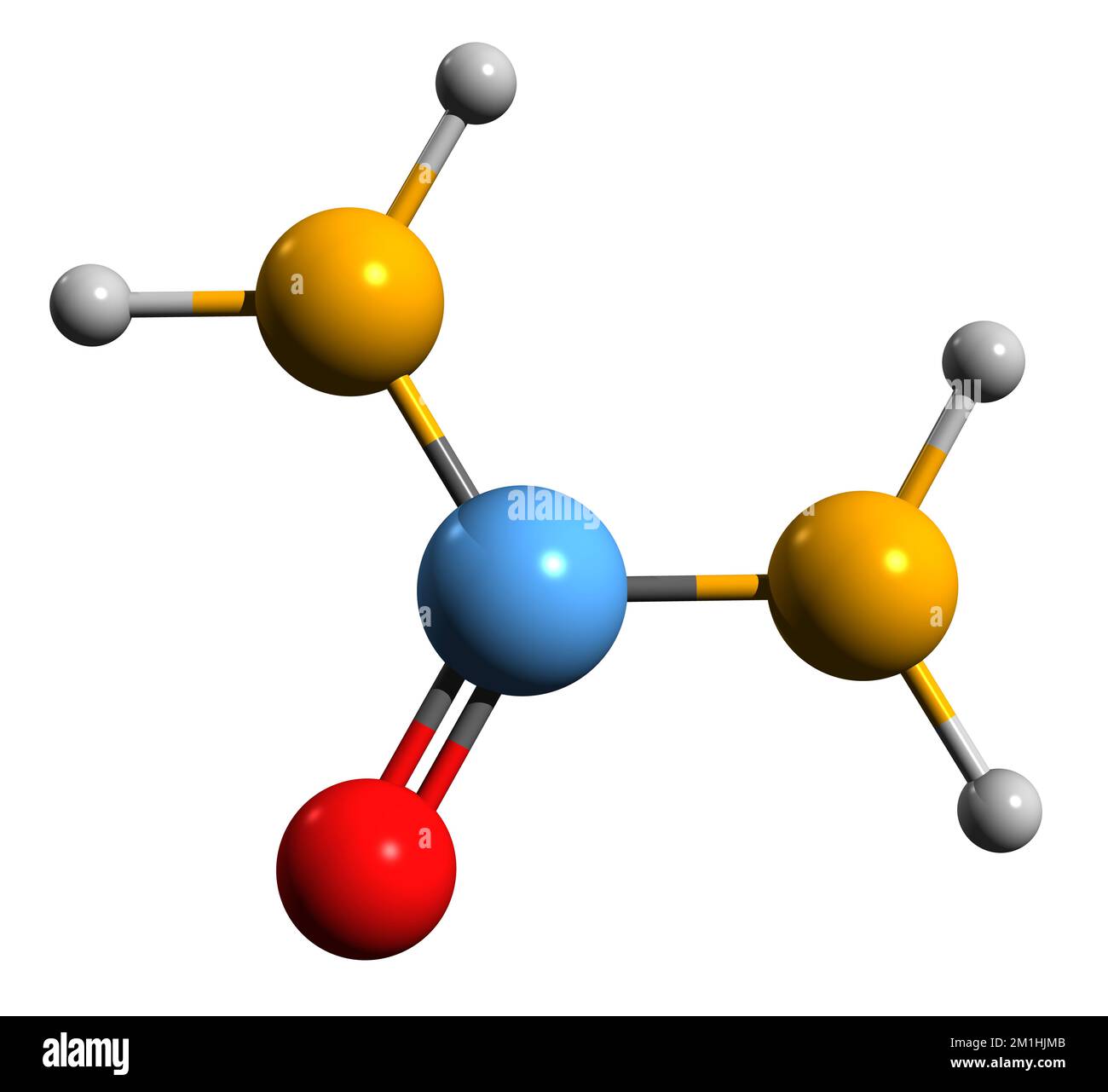 3D image of Urea skeletal formula - molecular chemical structure of ...