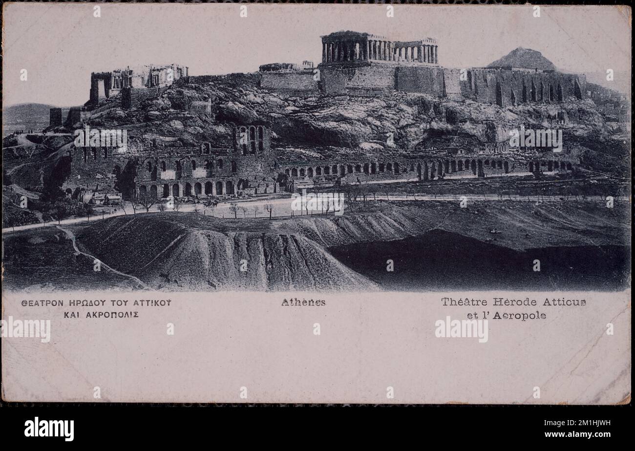 Θεατρον Ηρωδου του Αττικου και Ακροπολις - Théâtre Hérode Atticus et l ...