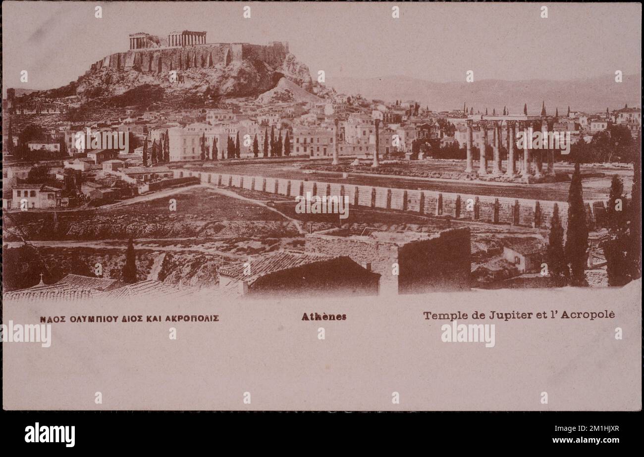 Ναος Ολυμπιου Διος και Ακροπολις - Temple du Jupiter et l'Acropole ...