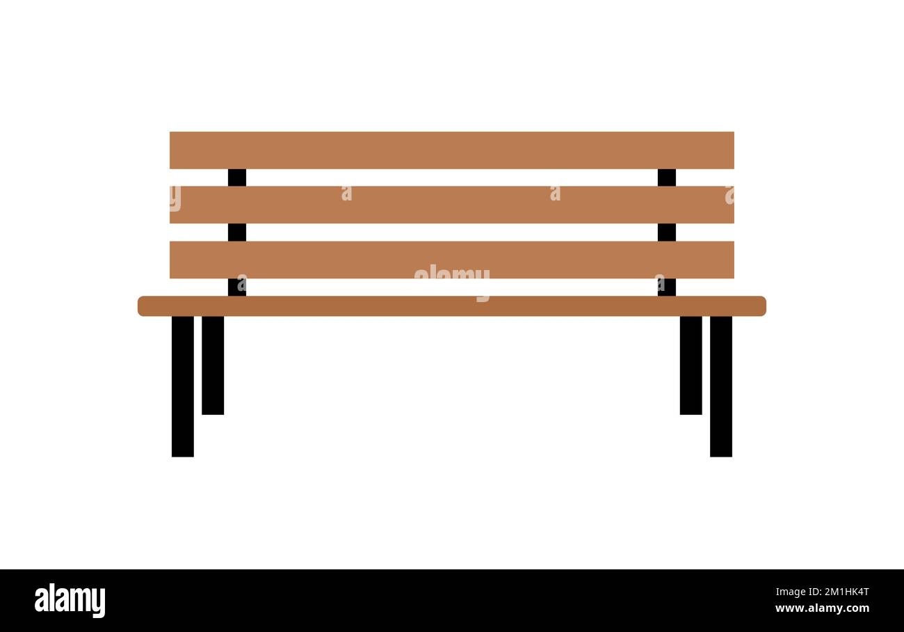 Park Bench Vector