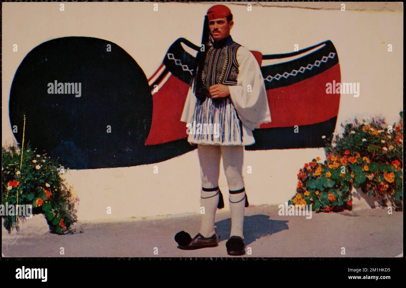 Αθηναι - Εὔζων τῆς ἀνακτορικῆς φρουρᾶς - Athens Evzone of the king's ...