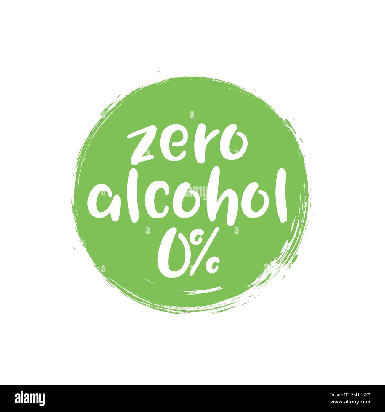 Alcohol free label icon. Zero alcohol icon pharmacy symbol Stock Vector ...