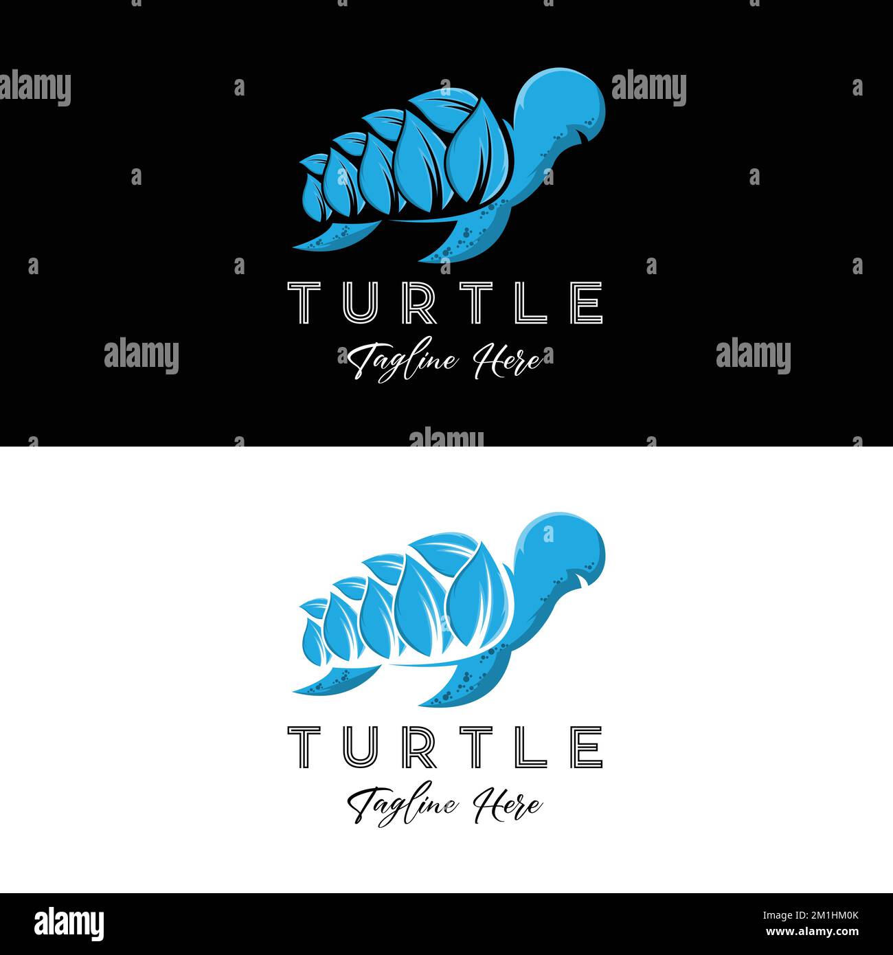 Sea Turtle Logo Design Protected Amphibian Marine Animal Icon ...