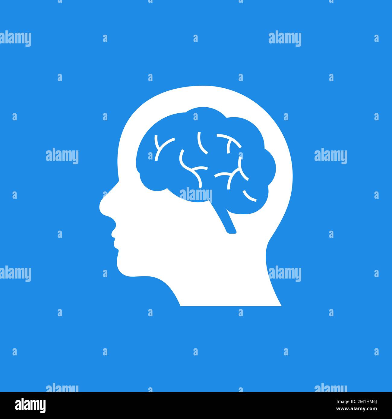 Artificial intelligence logo icon digital face. Artificial software ...