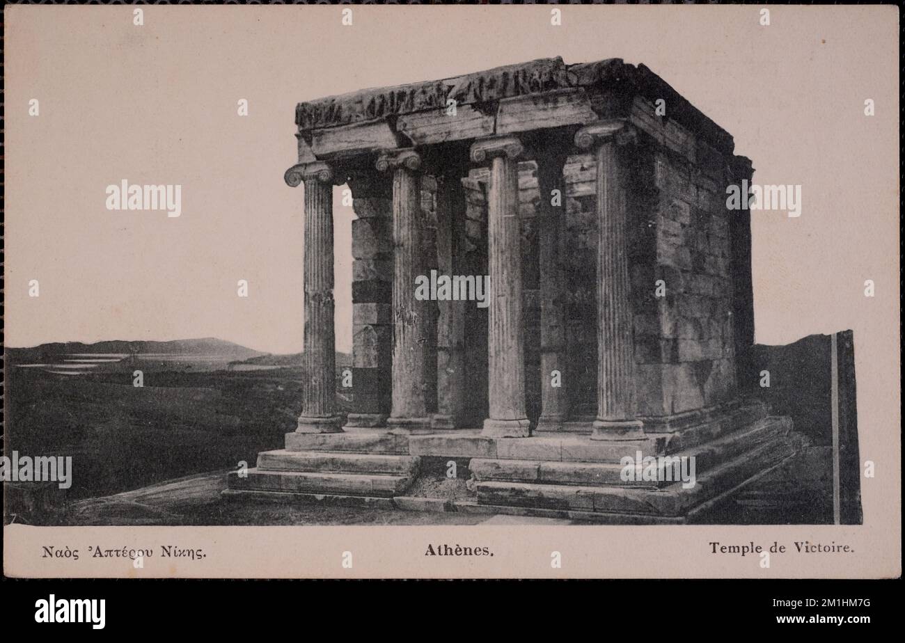 Ναὸς Άπτέρου Νίκης - Temple de Victoire , Greek temples, Archaeological ...