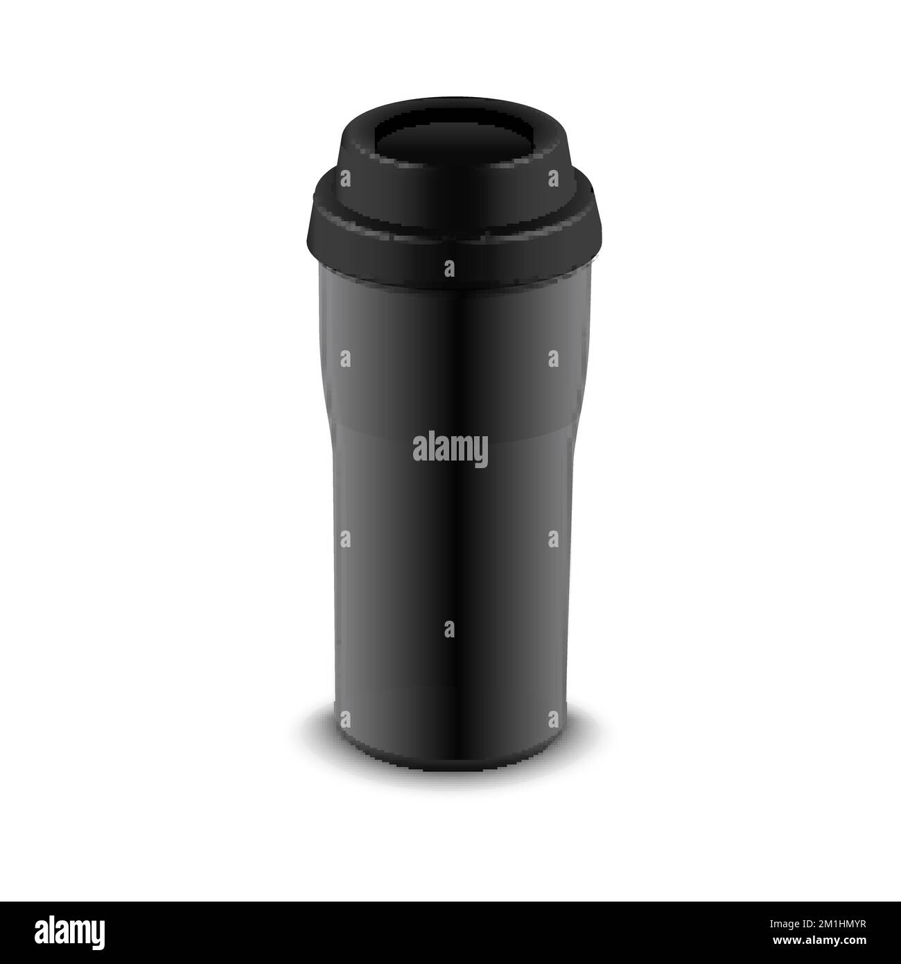 Tumbler bottle mug for travel. Thermo water cup plastic or metal coffee ...