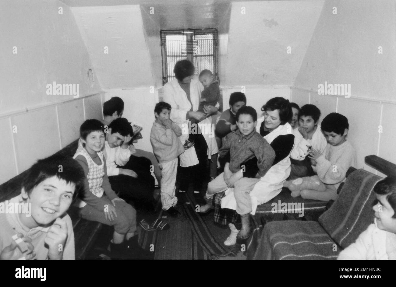 VOLUNTEERS INSIDE AN ORPHANAGE IN URLATI JUST ONE OF MANY OVERCROWDED ...