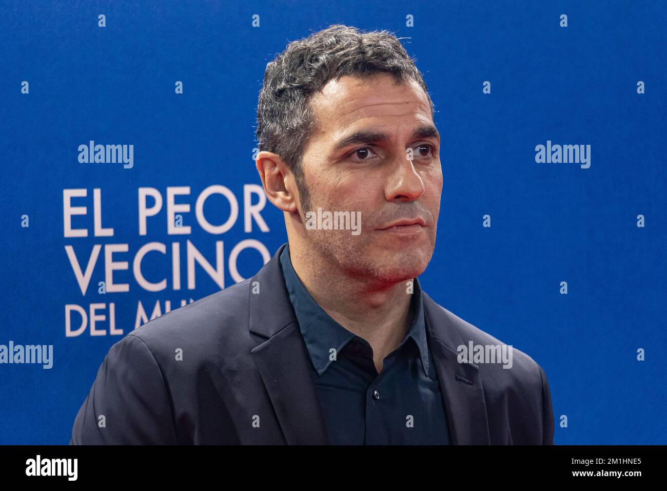 Madrid, Spain, December 12, 2022. Mario de la Rosa attends the premiere ...