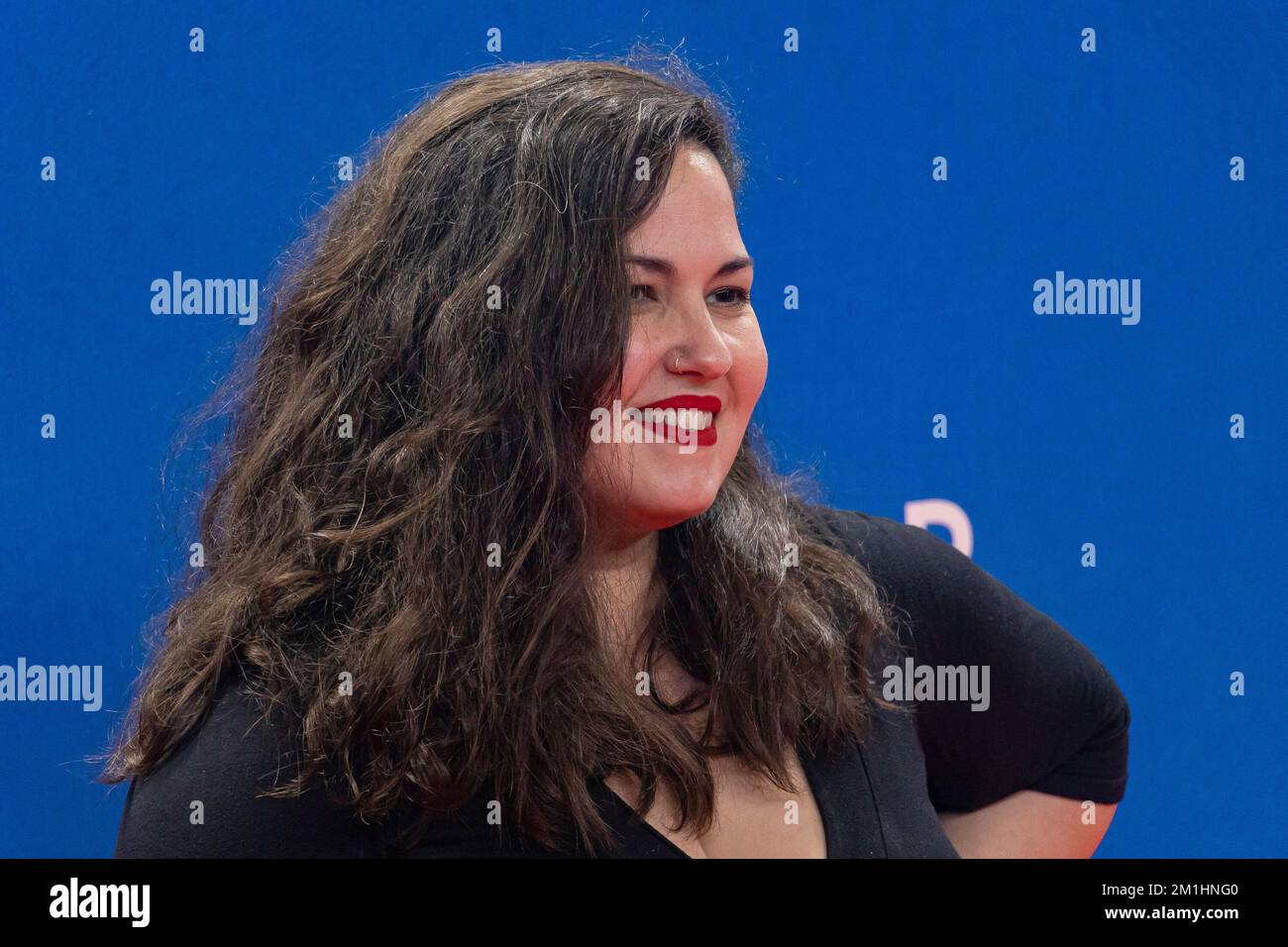 Madrid, Spain, December 12, 2022. Laura Galan attends the premiere of ...