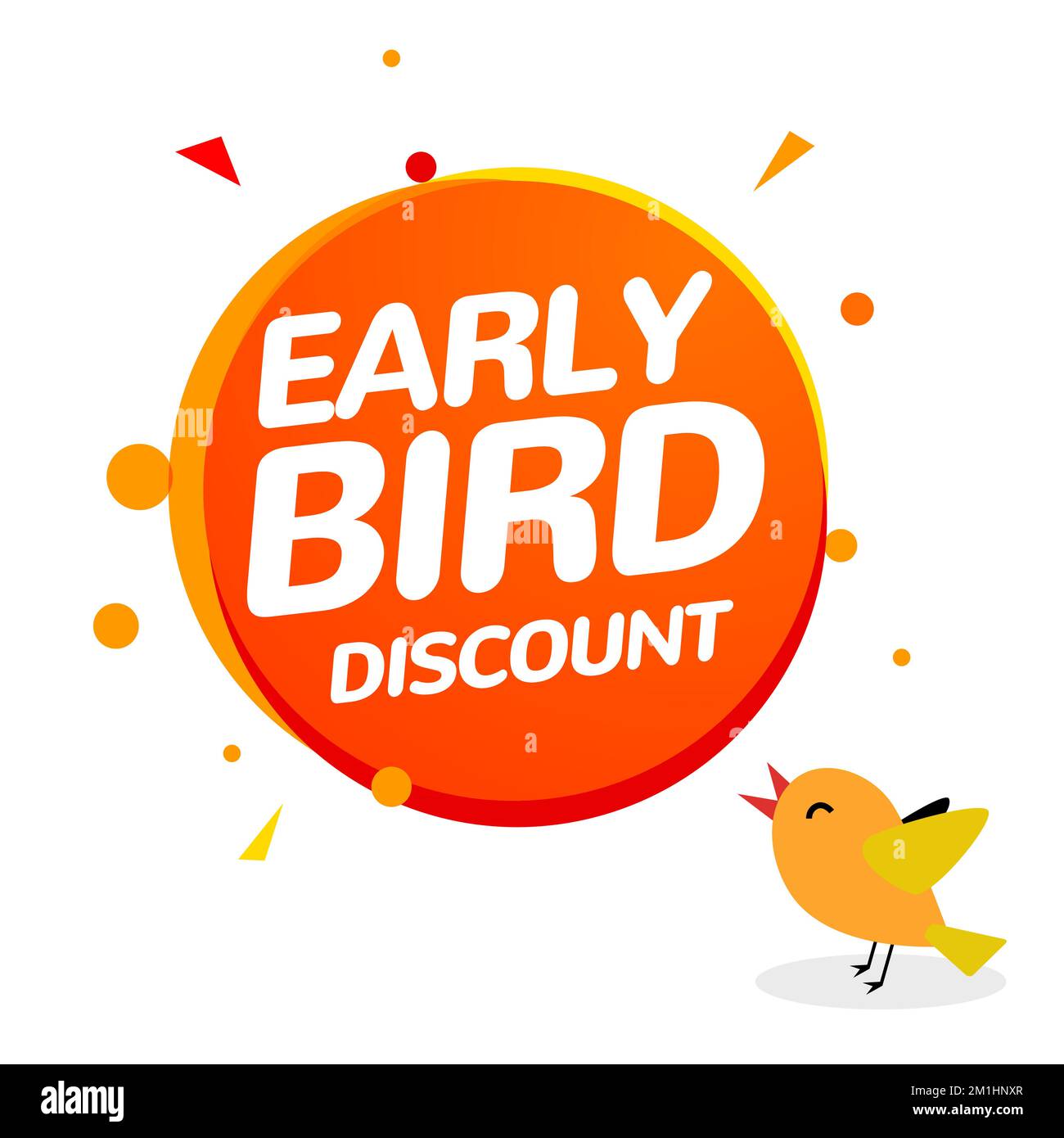 Early Bird Discount Vector Special Offer Sale Icon Early Bird Icon
