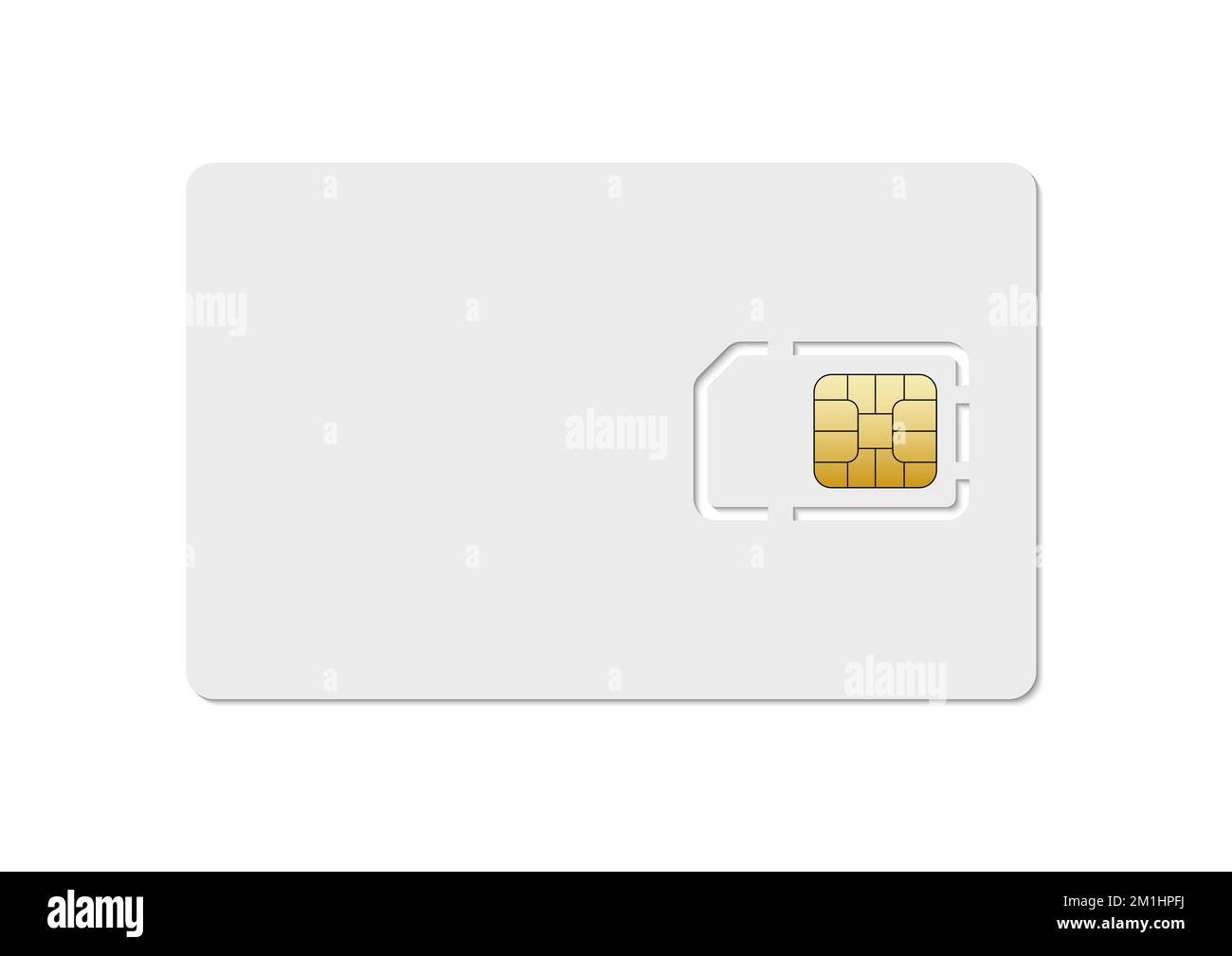 Sim card vector mobile phone icon chip. Simcard isolated 3d design gsm ...
