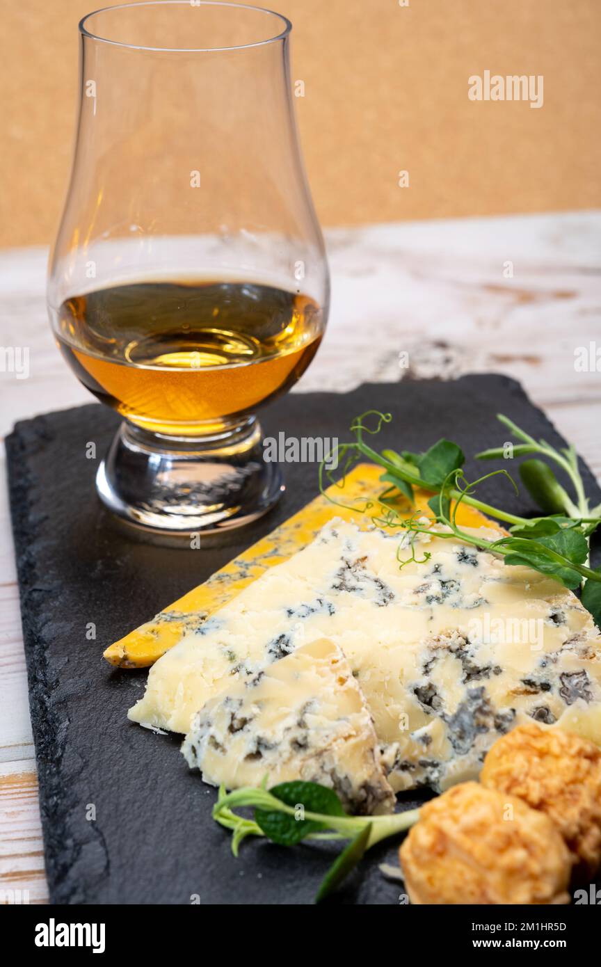 Tasting of Scottish single malt or blended whisky with English cheeses ...