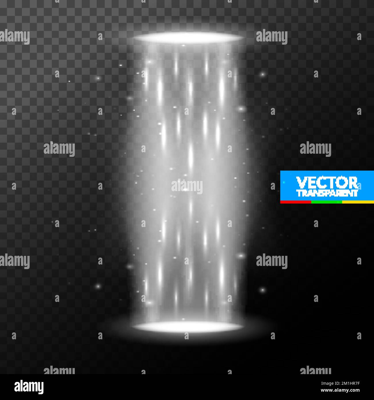 Portal light effect hologram. Magic circle teleport podium. Ufo swirl ...