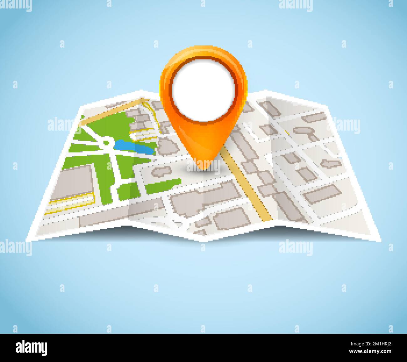 Map gps pin icon vector road. Travel home city street marker ...