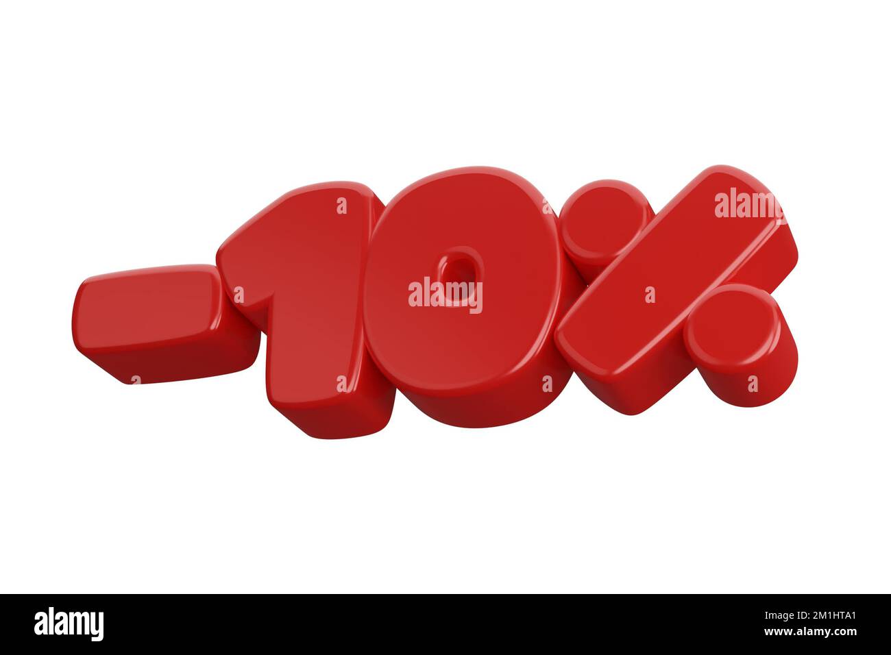 Inscription red 10 percent hi-res stock photography and images - Alamy