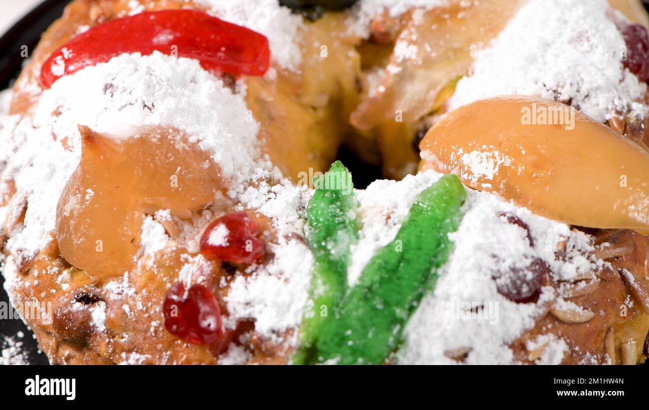 Bolo do Rei or King's Cake, Made for Christmas, Carnavale or Mardi Gras ...