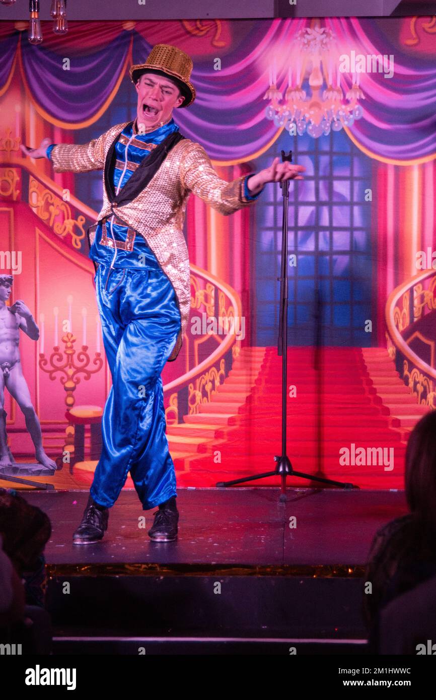 London, UK. 12th Dec, 2022. Daniella Westbrook Triumphs in Sinderfella ...