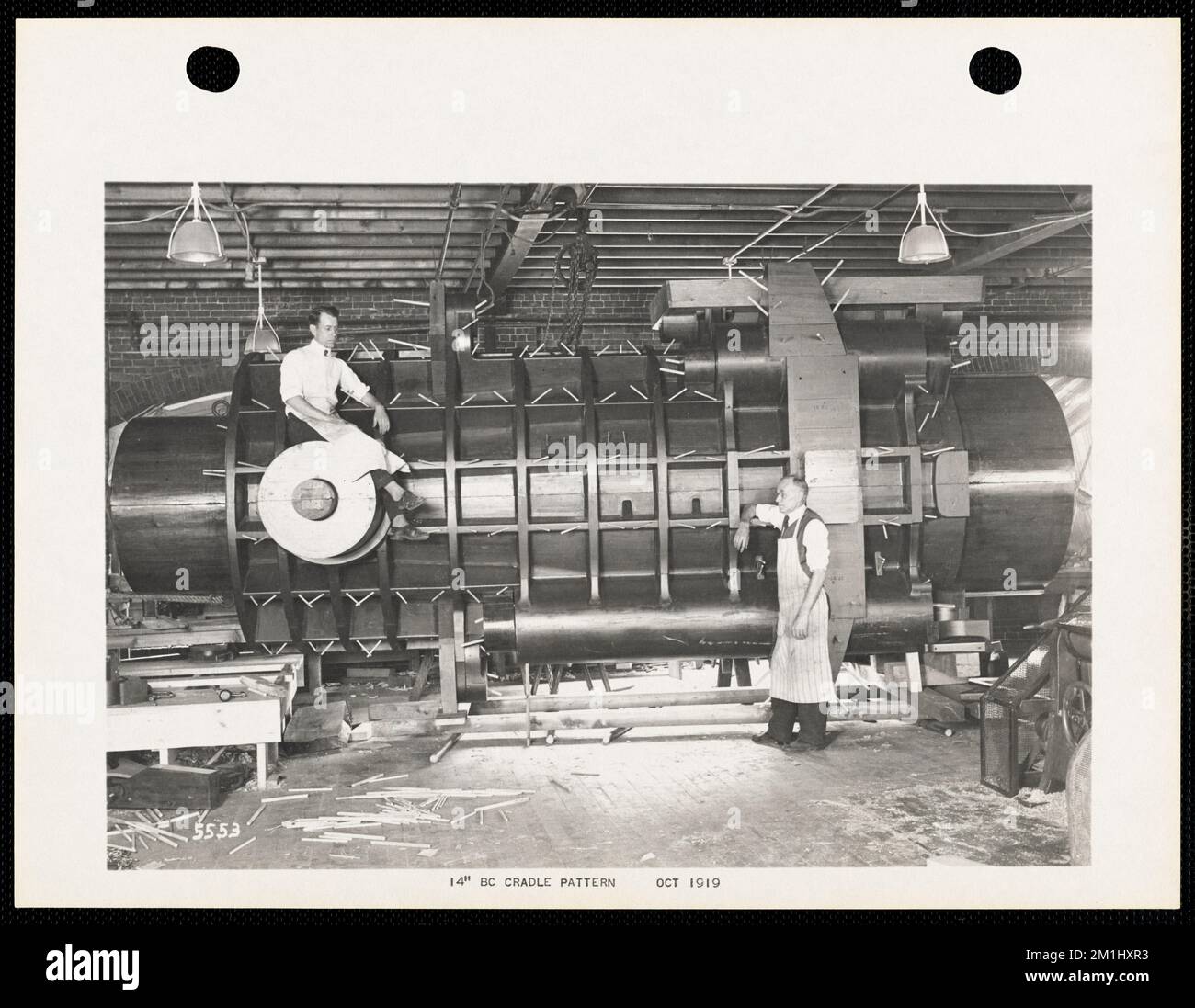 14' BC cradle pattern , Ordnance industry, Arms & armament, Watertown ...