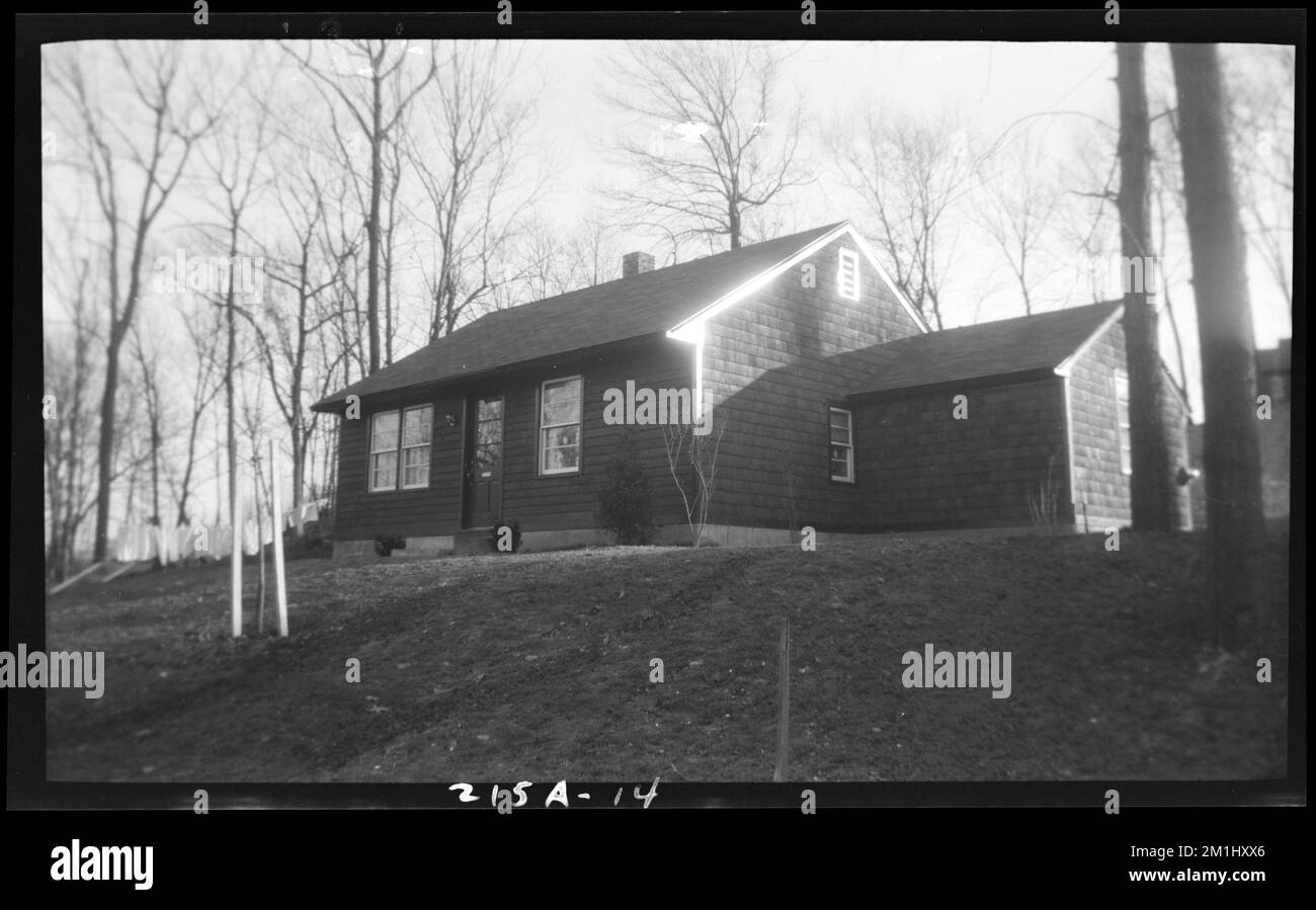 14 Memorial Circle , Houses. Needham Building Collection Stock Photo ...