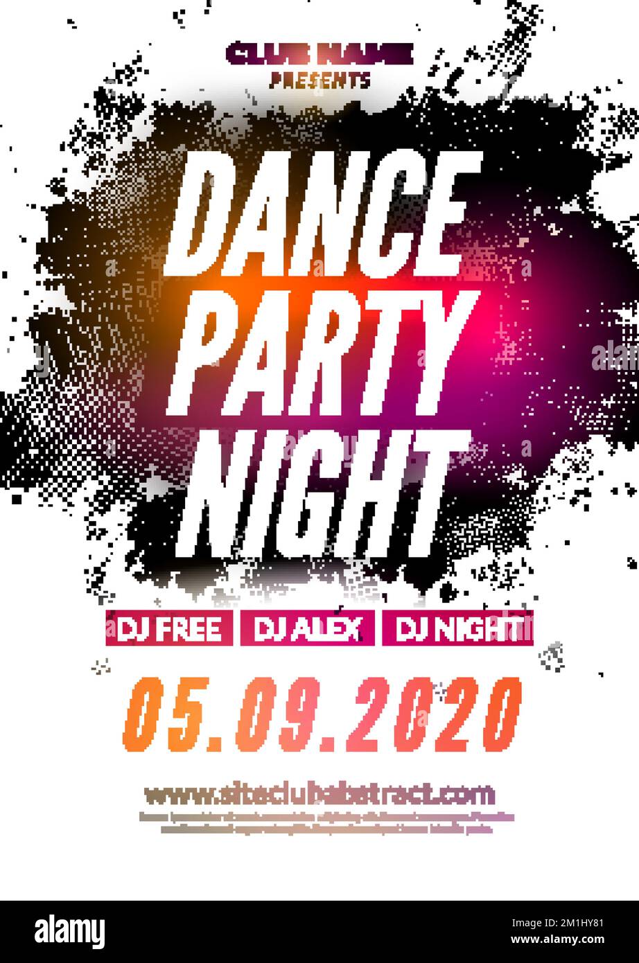 Dj Dance Party Poster