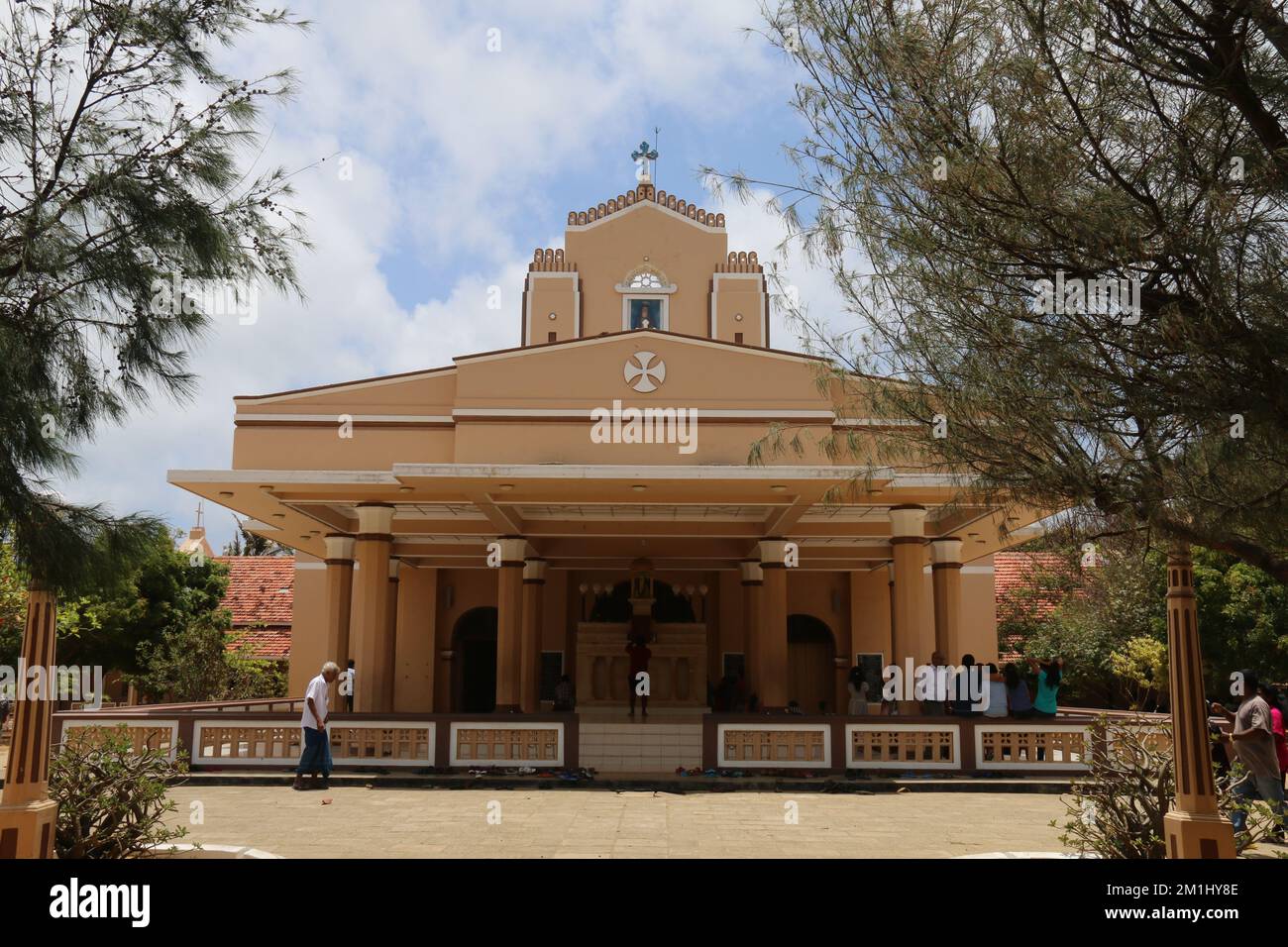 St.Anne's Church, Talawilla, Sri Lanka. Visit Sri Lanka Stock Photo - Alamy