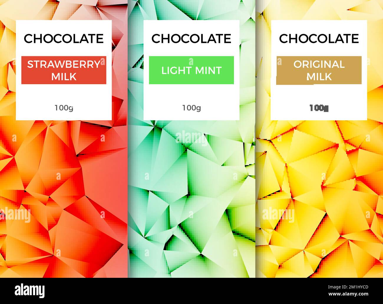 Chocolate bar packaging template design. Chocolate branding product ...