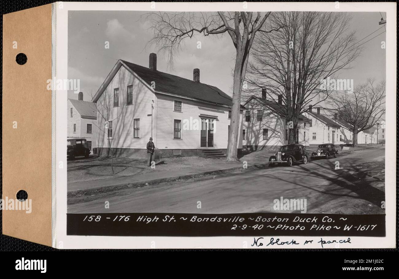 158-176 High Street, tenements, Boston Duck Co., Bondsville, Palmer ...
