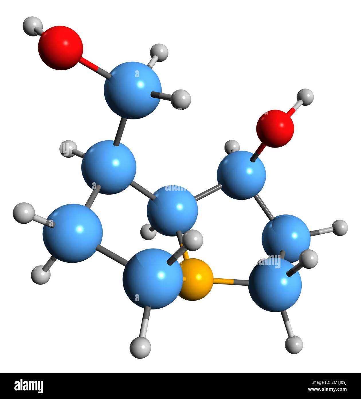 3D image of platinecin skeletal formula - molecular chemical structure ...