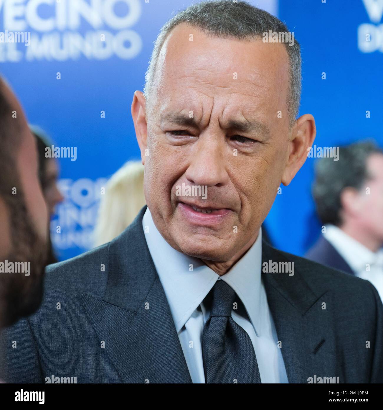 Madrid, Spain. 12th Dec, 2022. US actor Tom Hanks attends the premiere ...