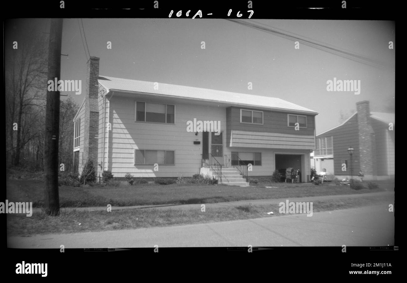 167 Evelyn Rd , Houses. Needham Building Collection Stock Photo - Alamy