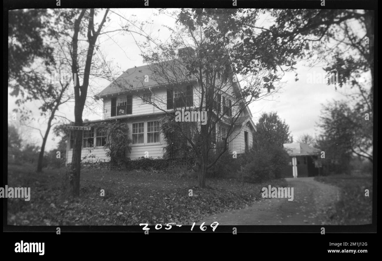 169 Marked Tree Rd , Houses. Needham Building Collection Stock Photo ...
