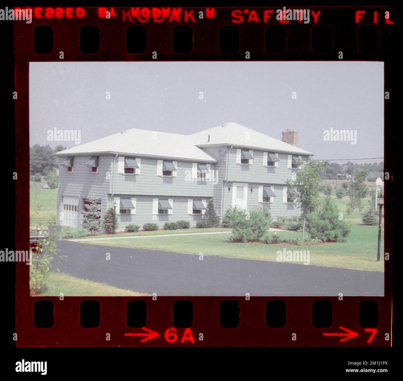 1843 Central Ave , Houses. Needham Building Collection Stock Photo - Alamy