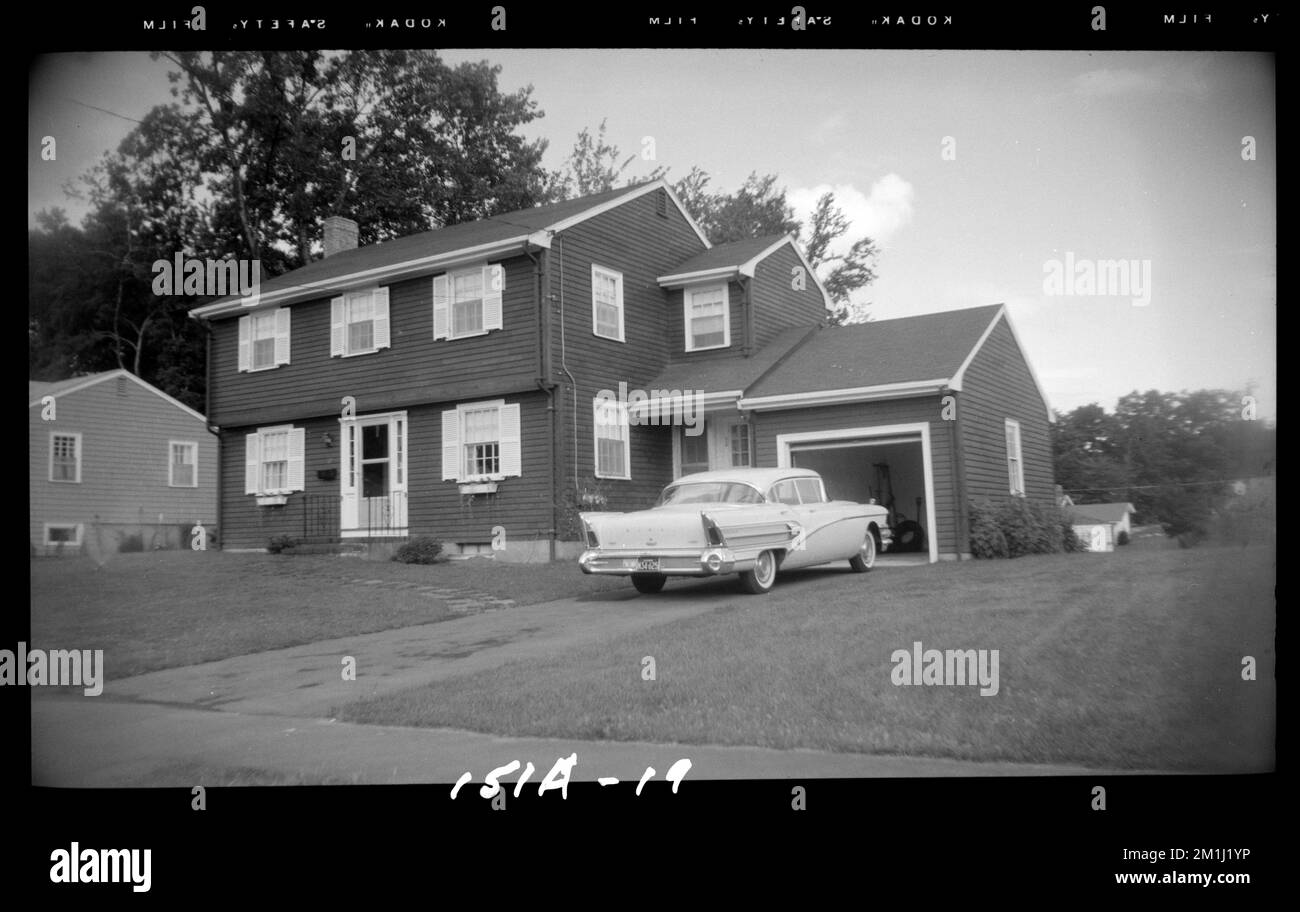 19 Helen Road , Houses, Automobiles. Needham Building Collection Stock ...