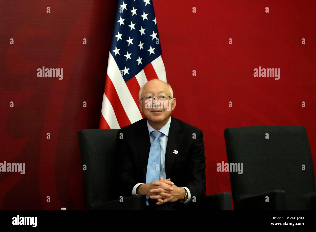 Mexico City, Mexico. 12th Dec, 2022. The United States Ambassador to ...