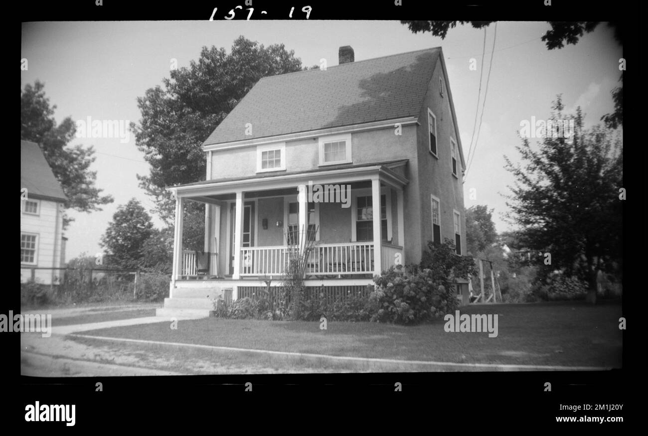 19 Highland Circle , Houses. Needham Building Collection Stock Photo ...