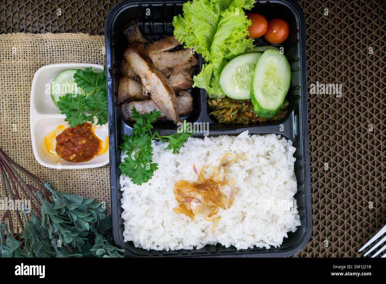 Babi Panggang, the Batak North Sumatra Dish Roast Pork in Traditional ...