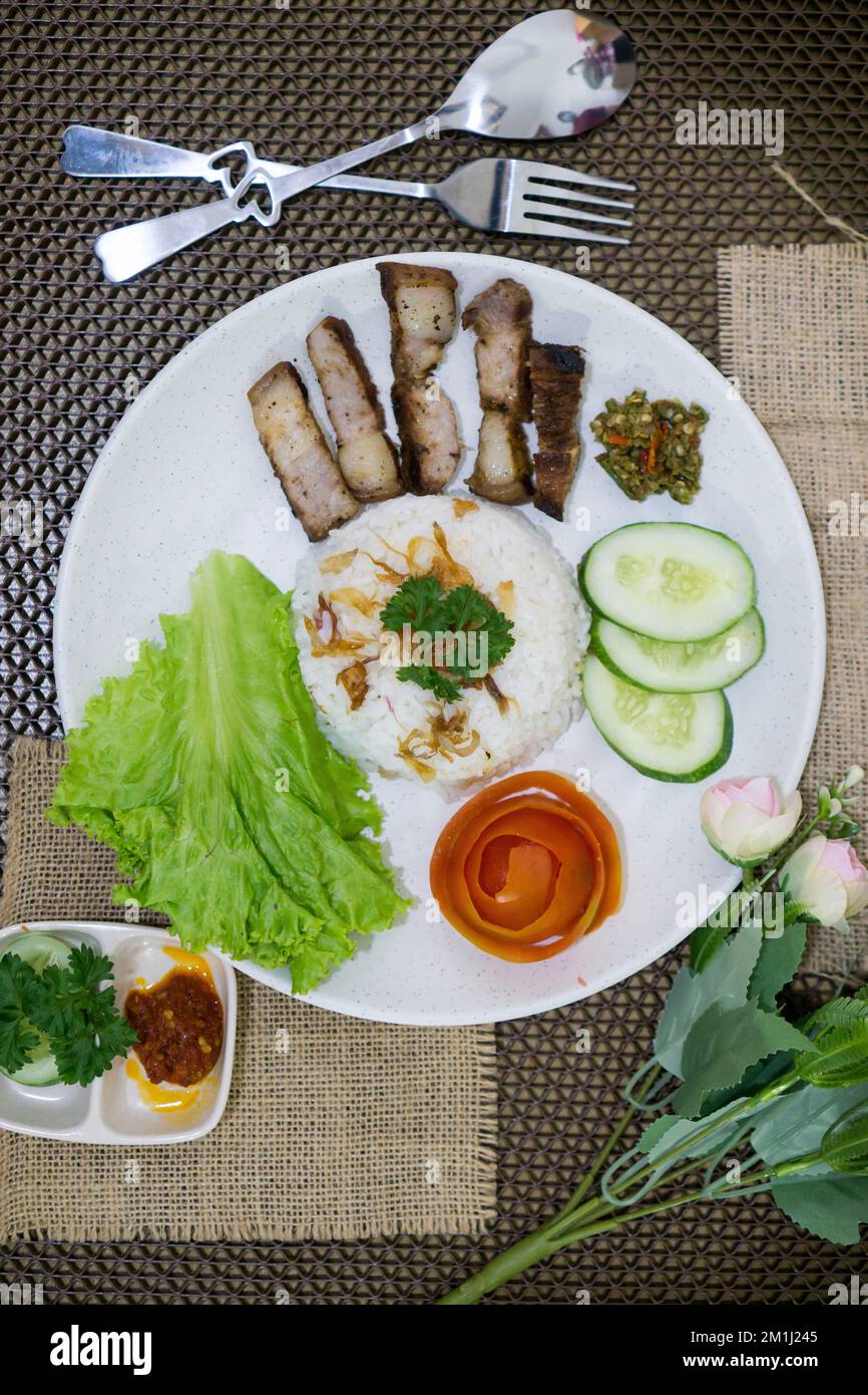 Babi Panggang, the Batak North Sumatra Dish Roast Pork in Traditional ...