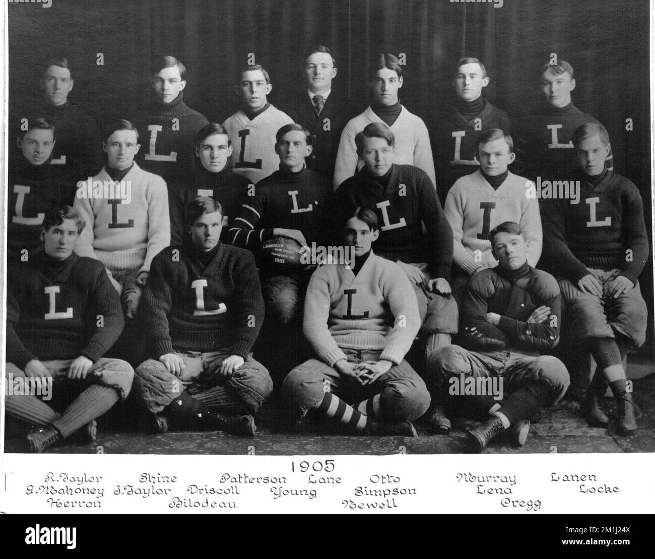 1905 football Black and White Stock Photos & Images - Alamy