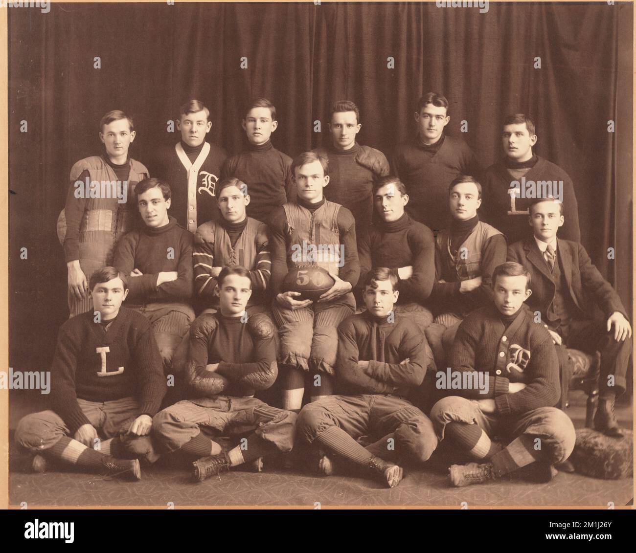 1907 Lawrence High School football team , Football players, Lawrence ...