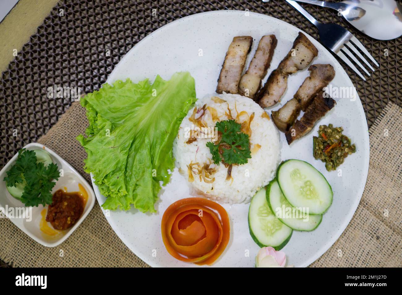 Babi Panggang, the Batak North Sumatra Dish Roast Pork in Traditional ...